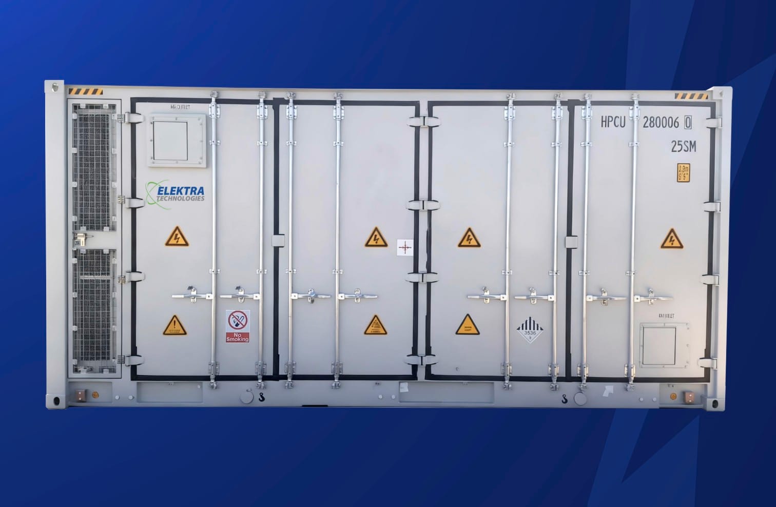 5MWh Liquid Cooling Battery Container System - Elektra Technologies